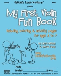 My First Violin Fun Book – Beginner Violin Book for Kids - Music Fun Books
