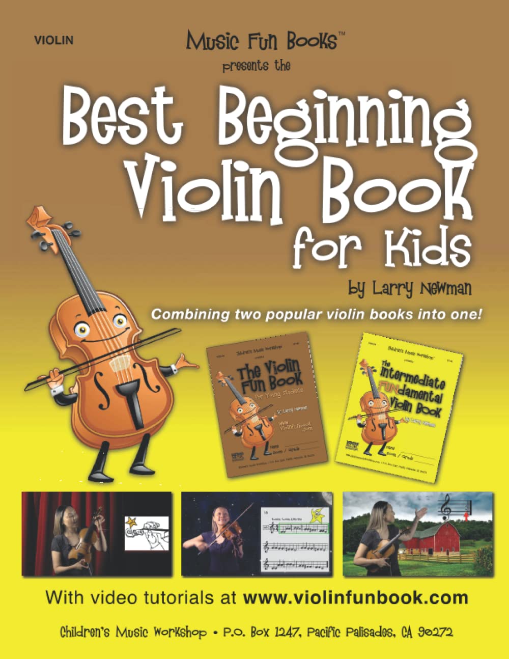 Best Beginning Violin Book for Kids - Music Fun Books