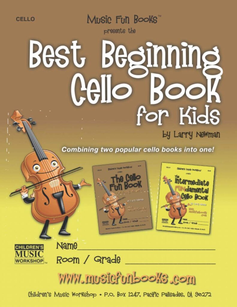 Best Beginning Cello Book for Kids - Music Fun Books
