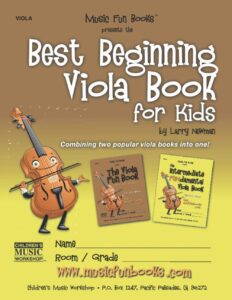 Best Beginning Viola Book for Kids - Music Fun Books