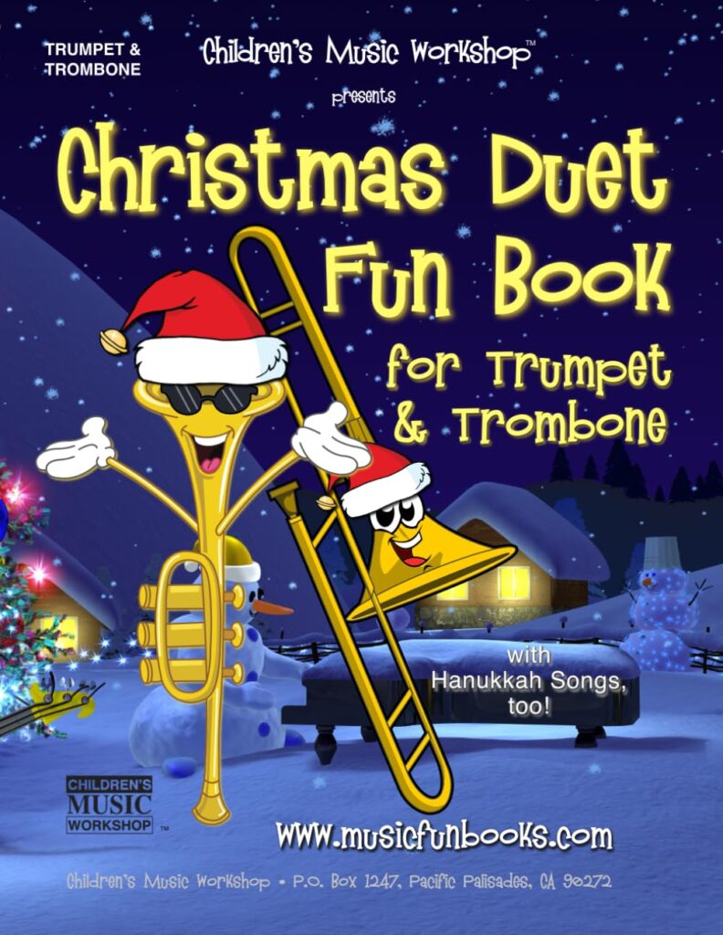 Christmas Duet Fun Book for Trumpet and Trombone - Music Fun Books