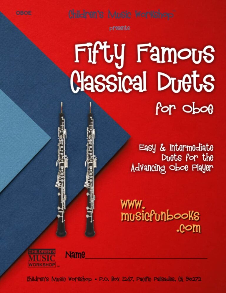 Fifty Famous Classical Duets for Oboe - Music Fun Books