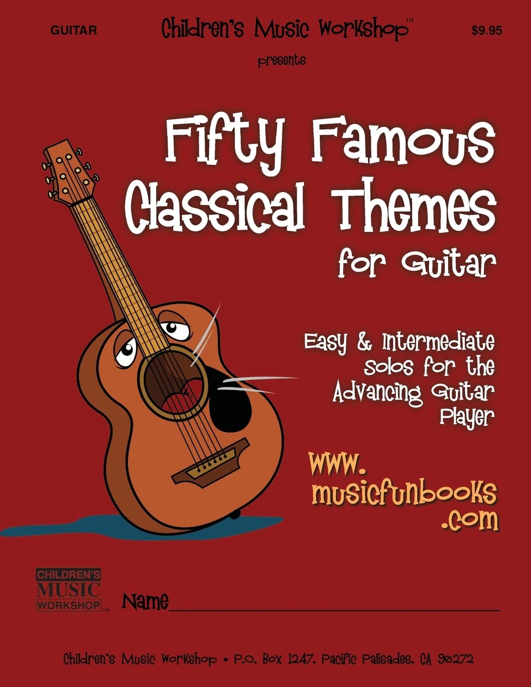 Fifty Famous Classical Themes for Guitar - Music Fun Books