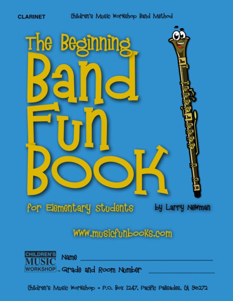 The Beginning Band Fun Book (Clarinet) - Music Fun Books