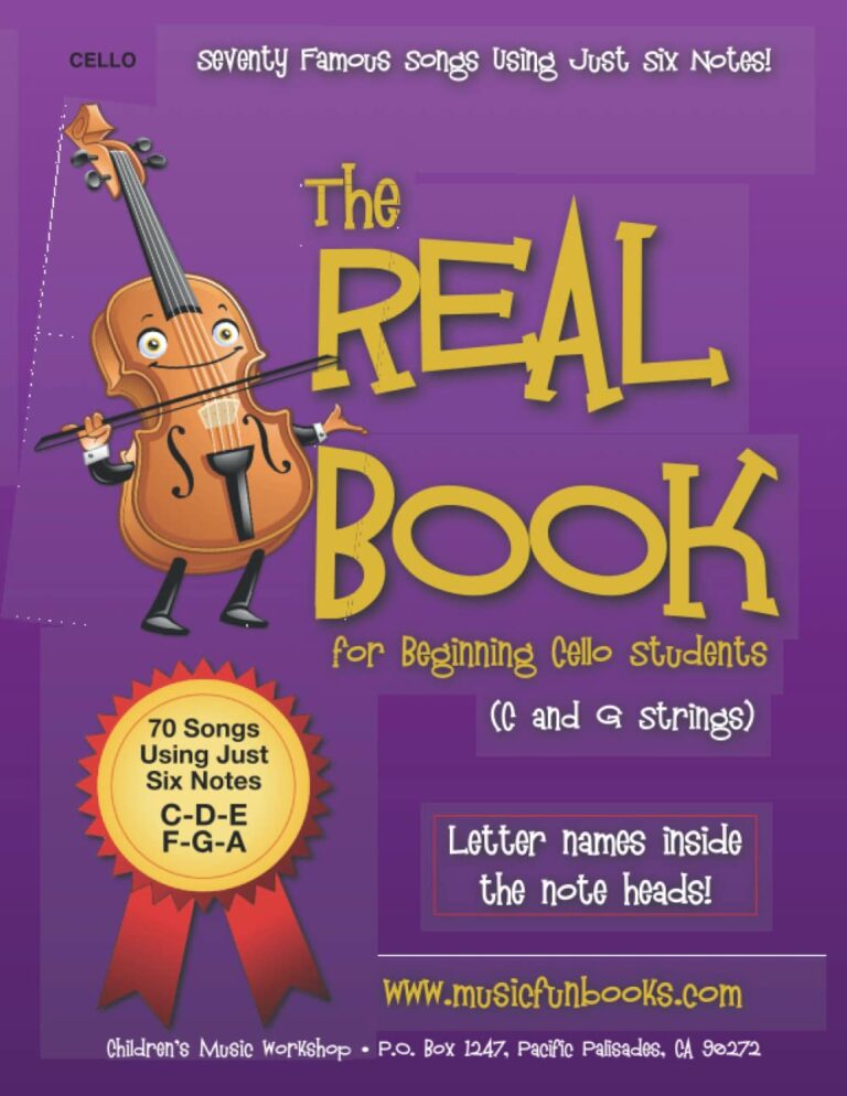 The Real Book for Beginning Cello Students (C and G Strings) - Music ...