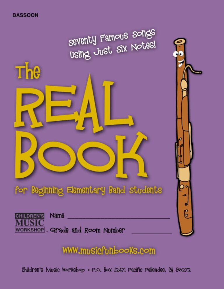 The Real Book for Beginning Elementary Band Students (Bassoon) - Music ...