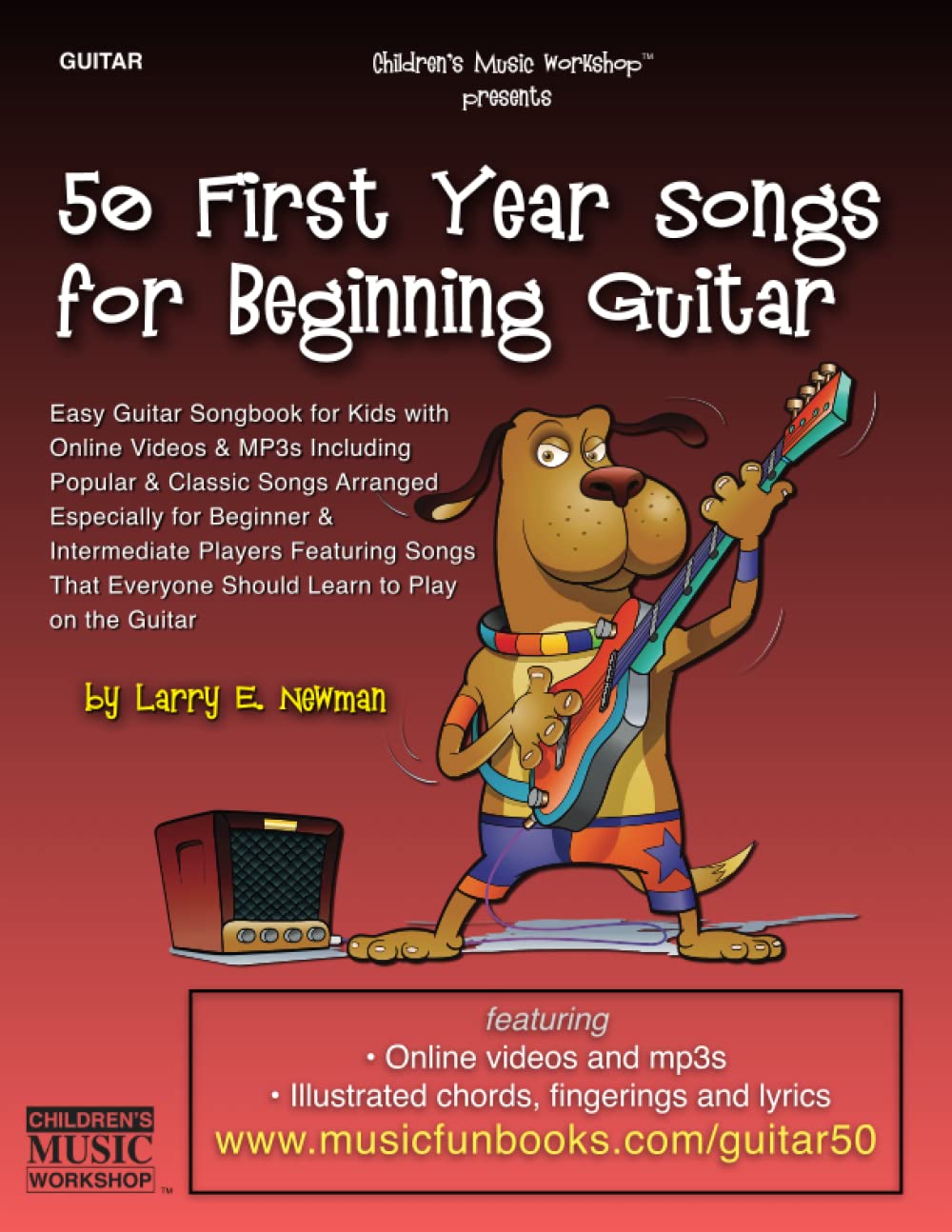50 First Year Songs for Beginning Guitar - Music Fun Books