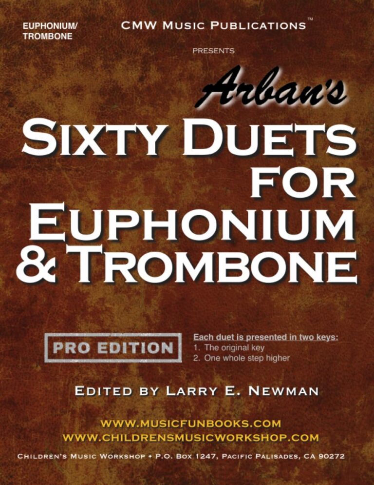 Arban's Sixty Duets for Euphonium & Trombone - Music Fun Books