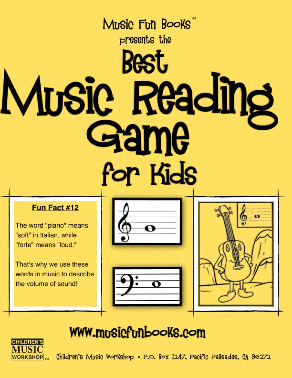 Best Music Reading Game for Kids - Music Fun Books