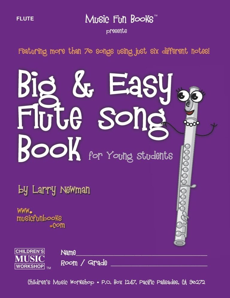 Big and Easy Flute Song Book - Music Fun Books