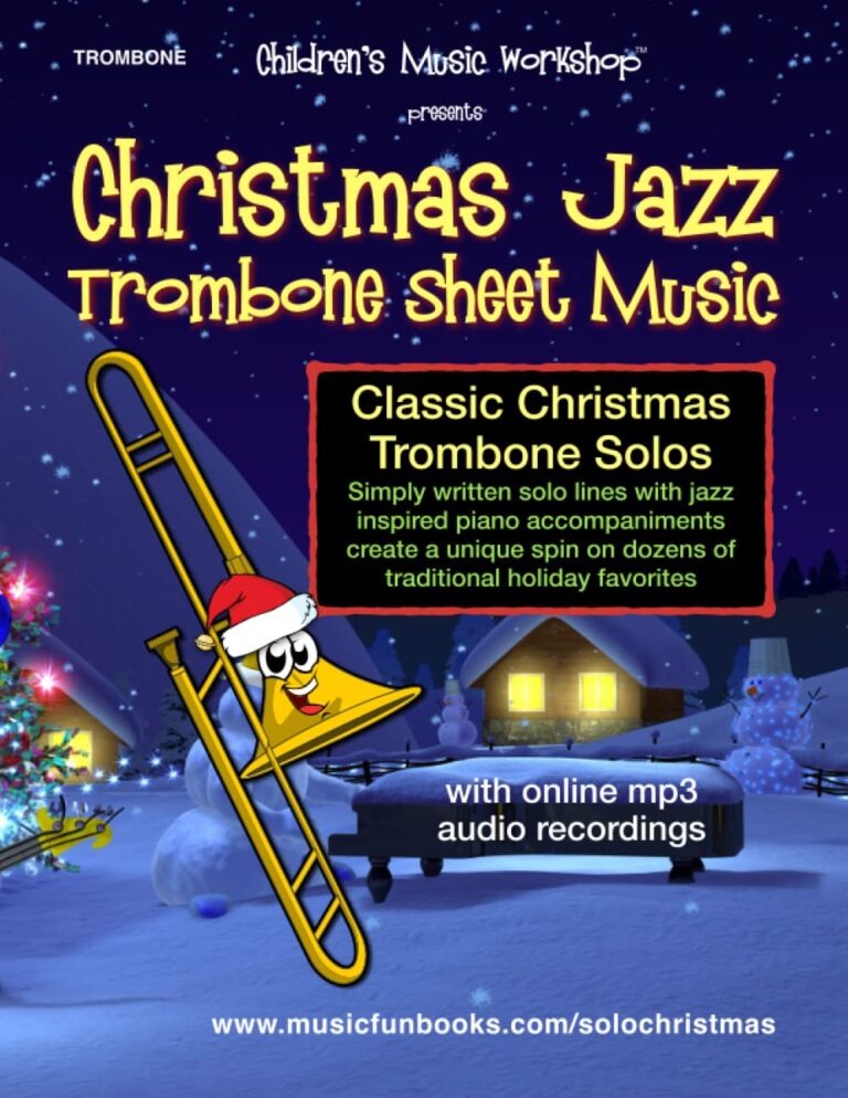 Christmas Jazz Trombone Sheet Music - Music Fun Books