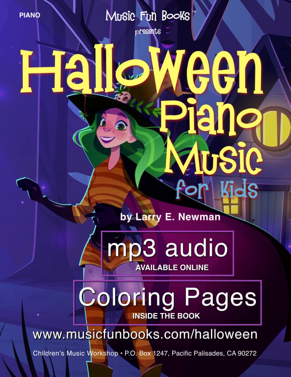 Halloween Piano Music for Kids - Music Fun Books