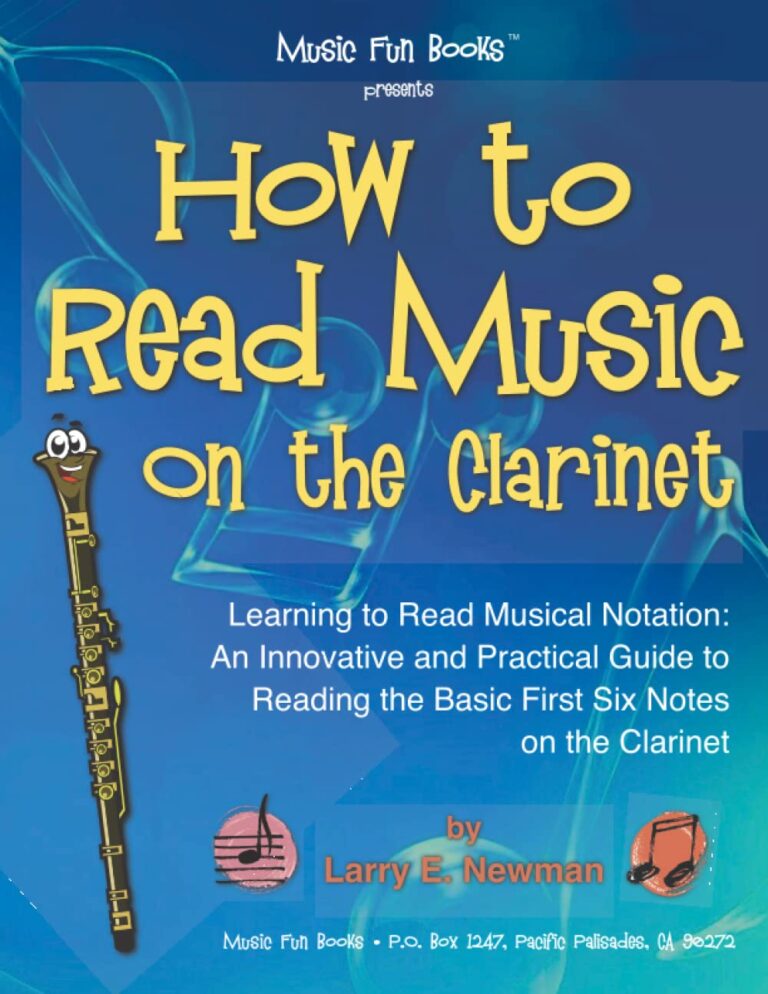 How to Read Music on the Clarinet - Music Fun Books
