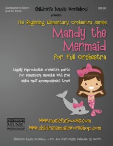 Mandy the Mermaid - Music Fun Books