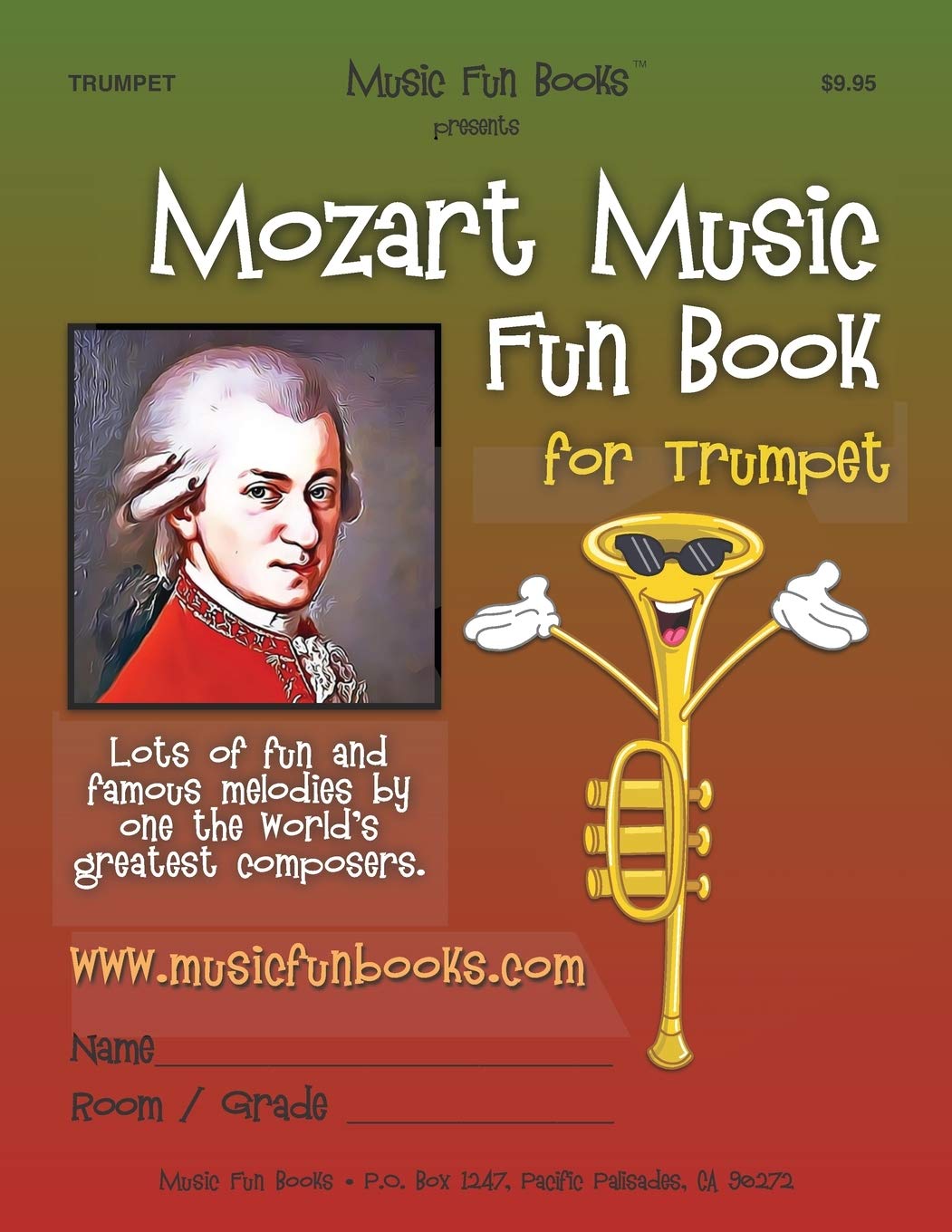 Mozart Music Fun Book for Trumpet - Music Fun Books