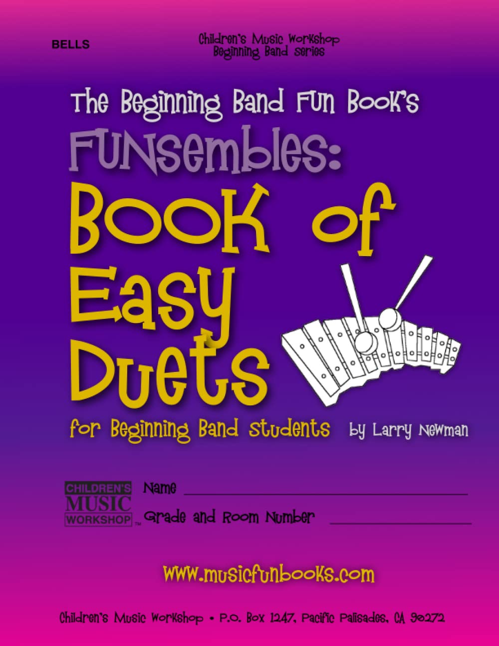 The Beginning Band Fun Book's FUNsembles: Book of Easy Duets (Bells ...