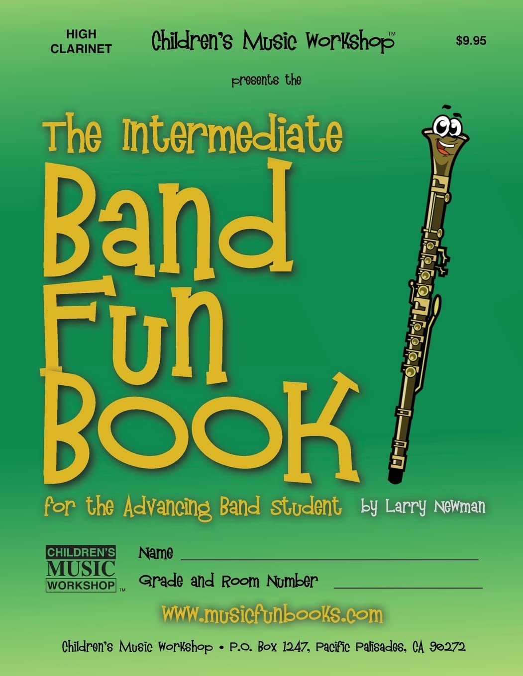 The Intermediate Band Fun Book (High Clarinet) - Music Fun Books
