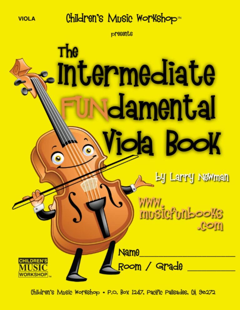 The Intermediate FUNdamental Viola Book - Music Fun Books
