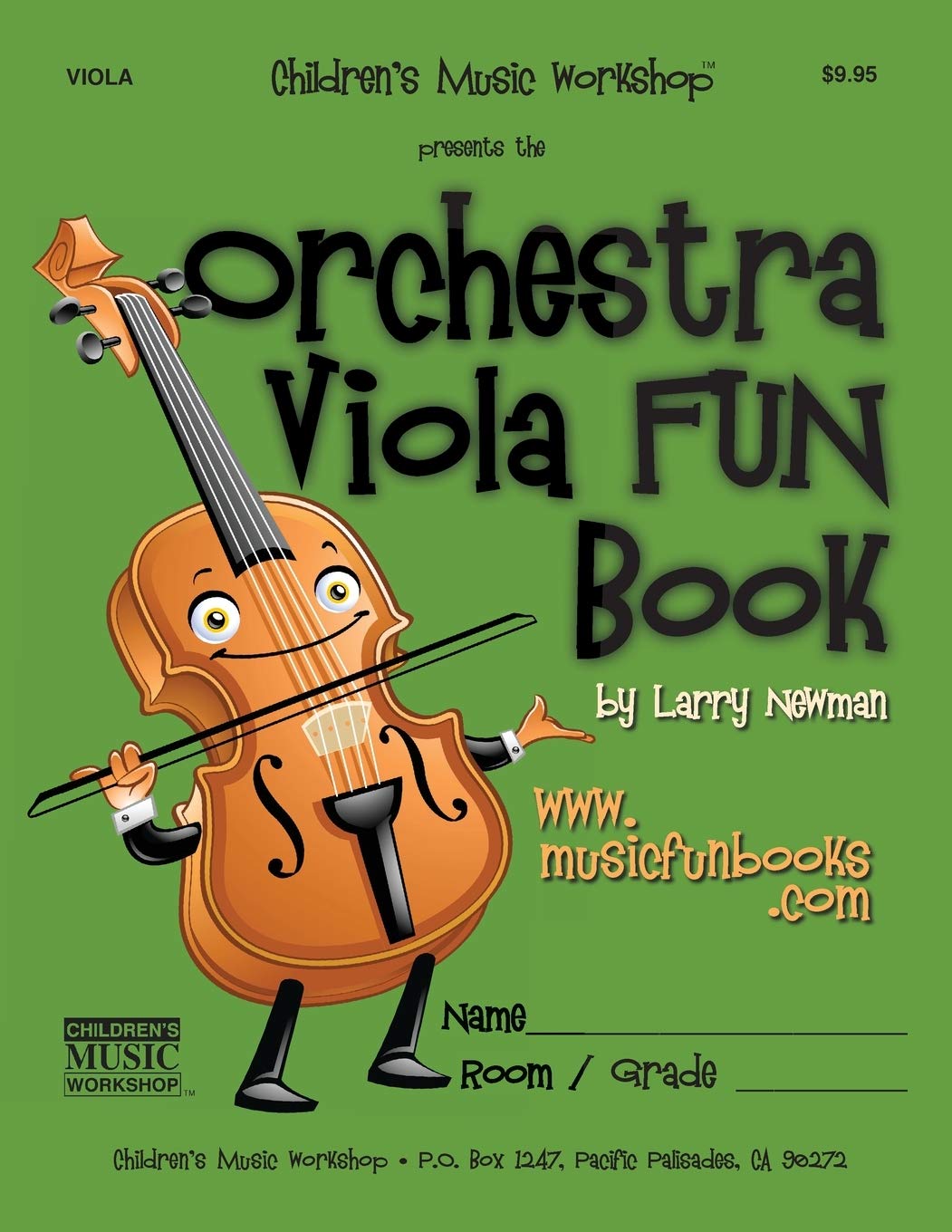 The Orchestra Viola FUN Book - Music Fun Books