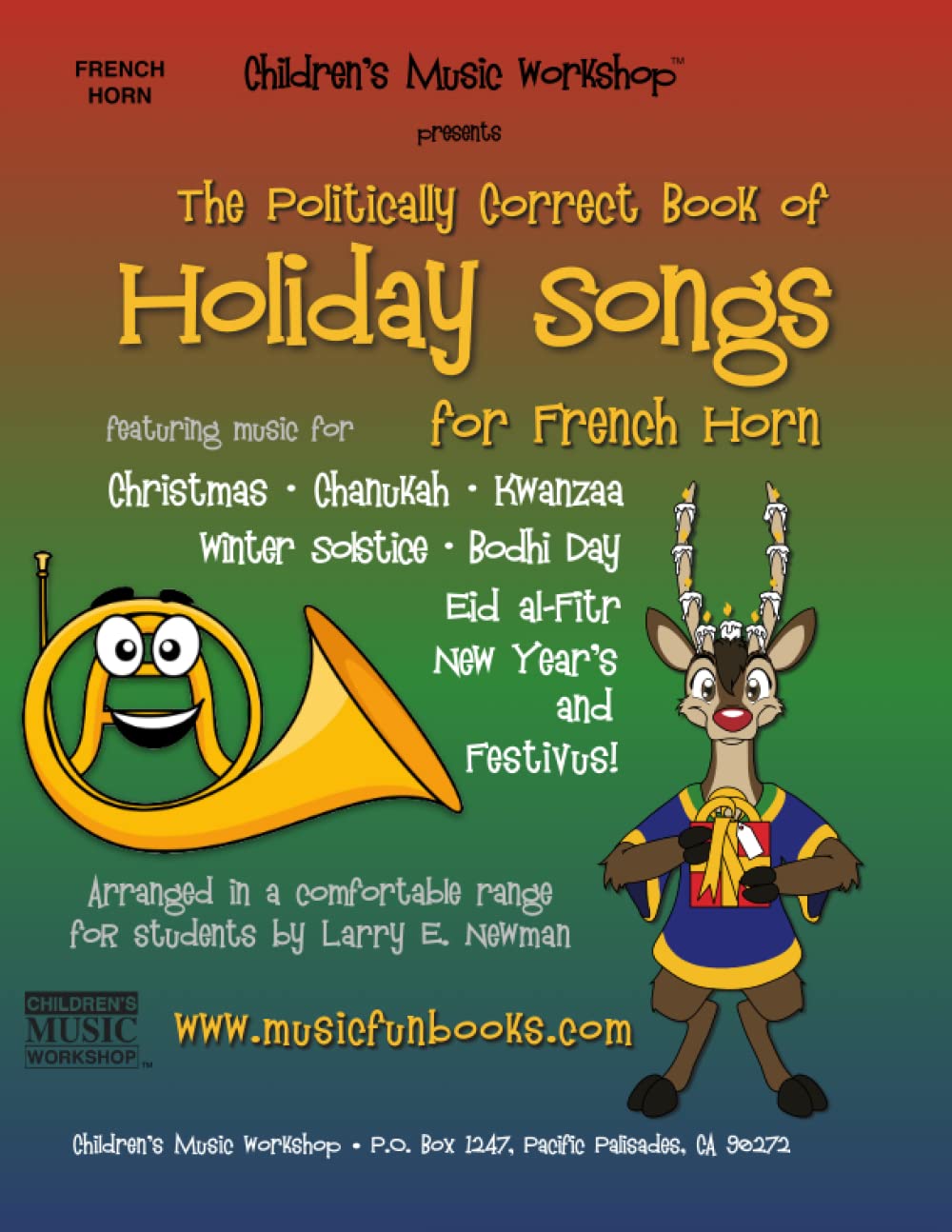 The Politically Correct Book of Holiday Songs for French Horn - Music ...