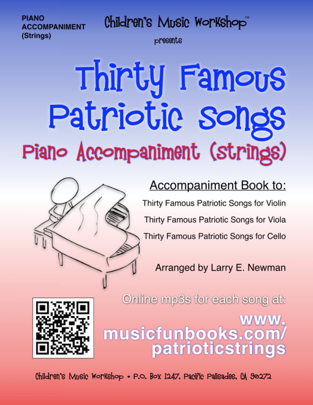 Thirty Famous Patriotic Songs for Piano Accompaniment (Strings) - Music ...
