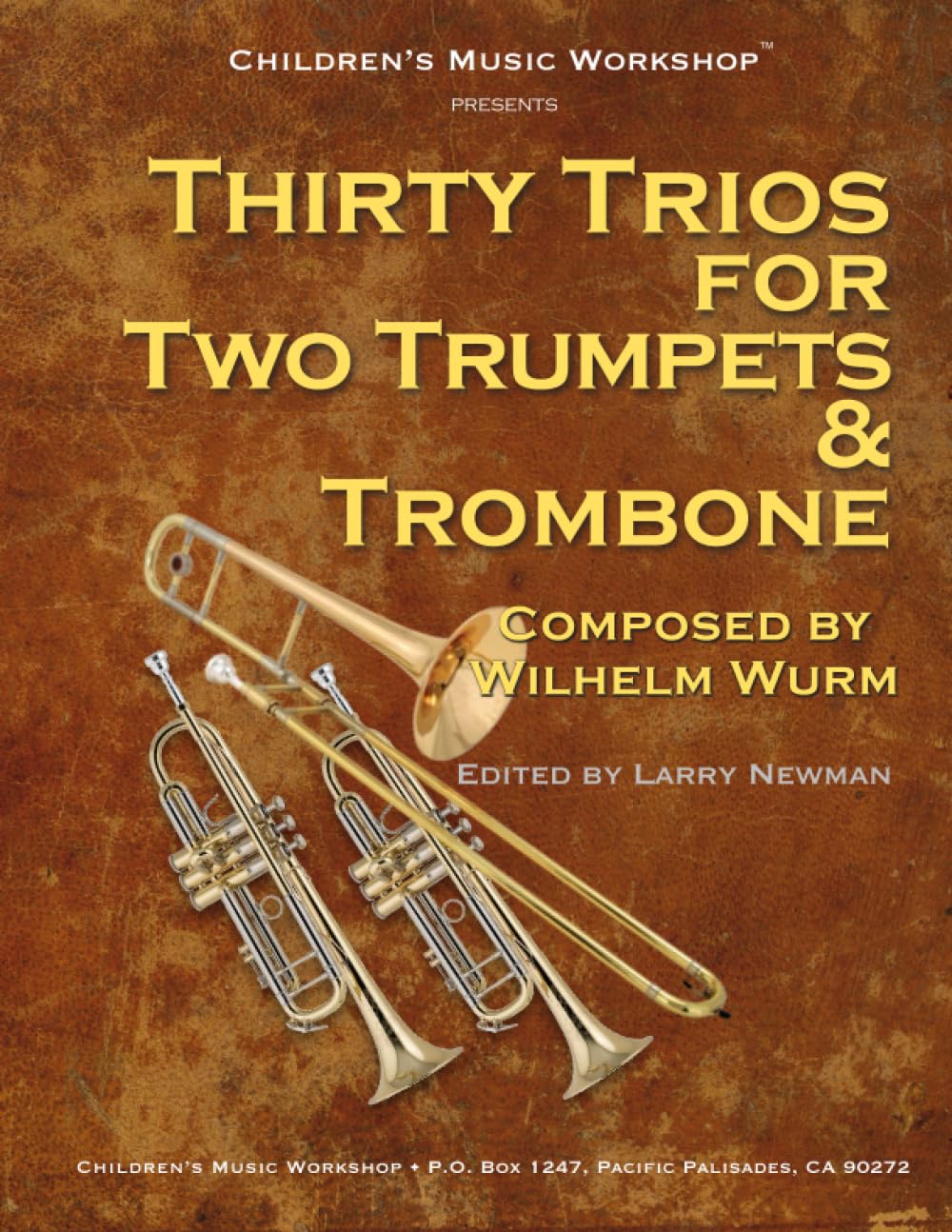 Thirty Trios for Two Trumpets and Trombone - Music Fun Books